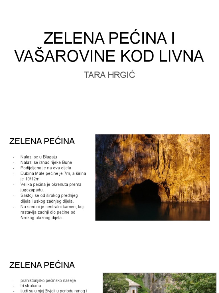 Zelena Pecina | PDF