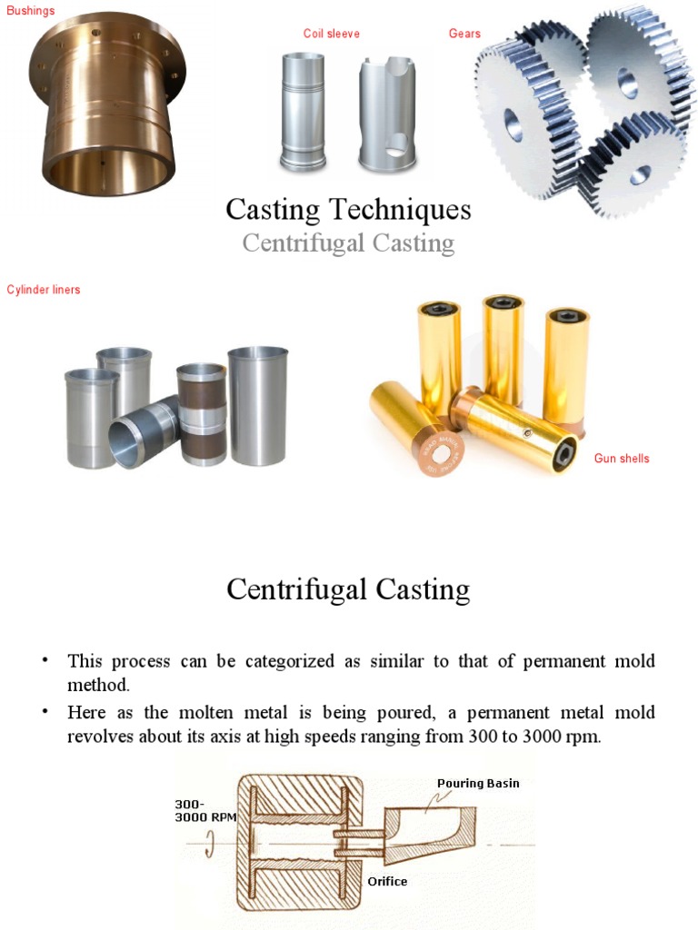 Lec2 Centrifugal Casting | PDF | Crafts | Building Engineering
