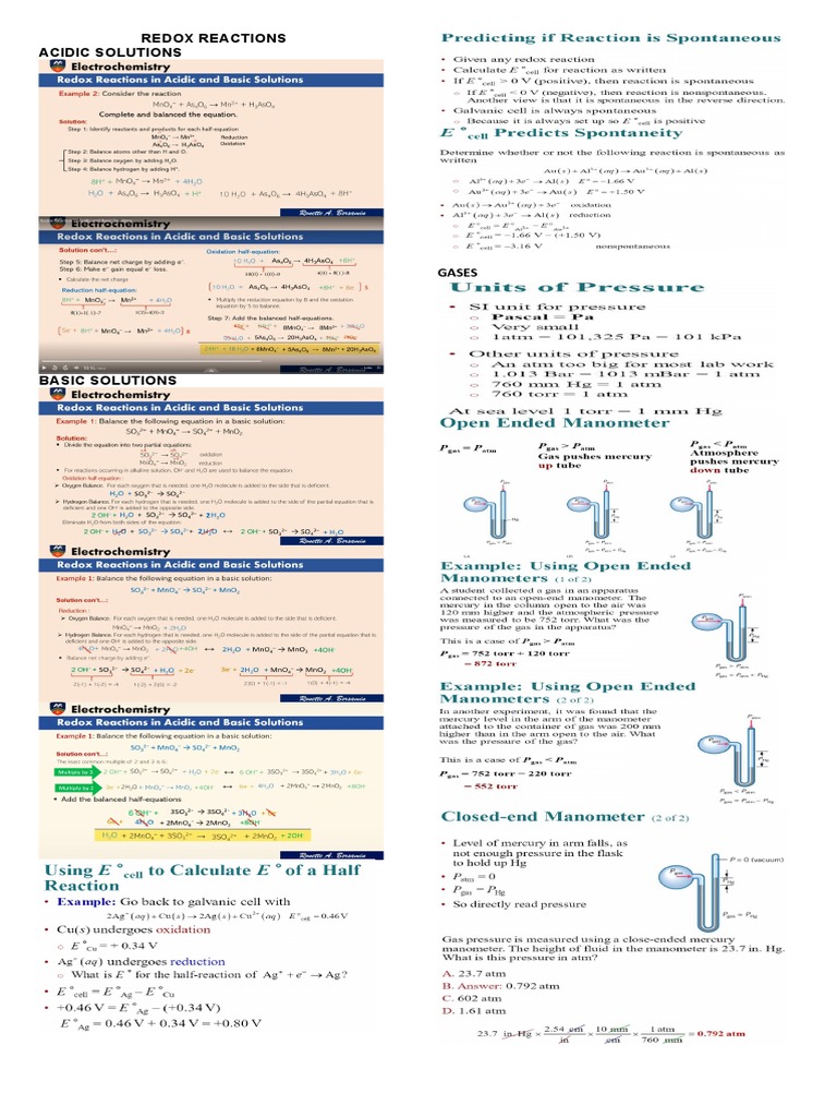 Chem Notes | PDF