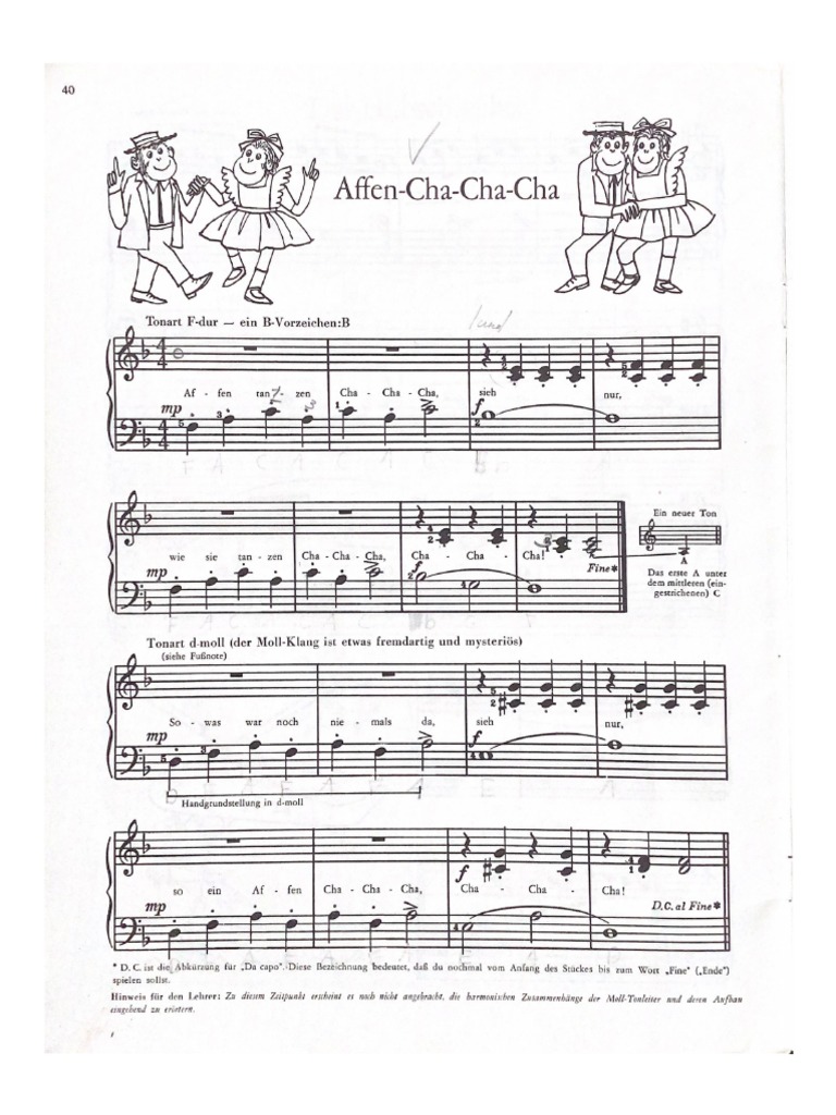 Affen Cha Cha Cha | PDF
