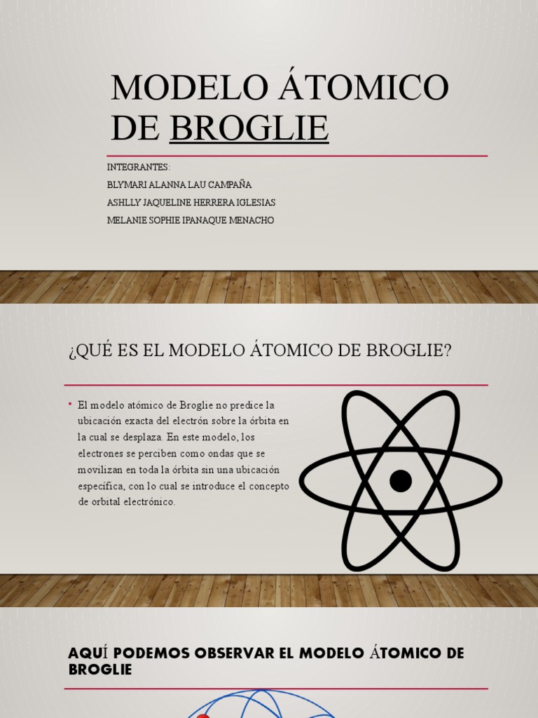 Louis De Broglie Modelo Atomico