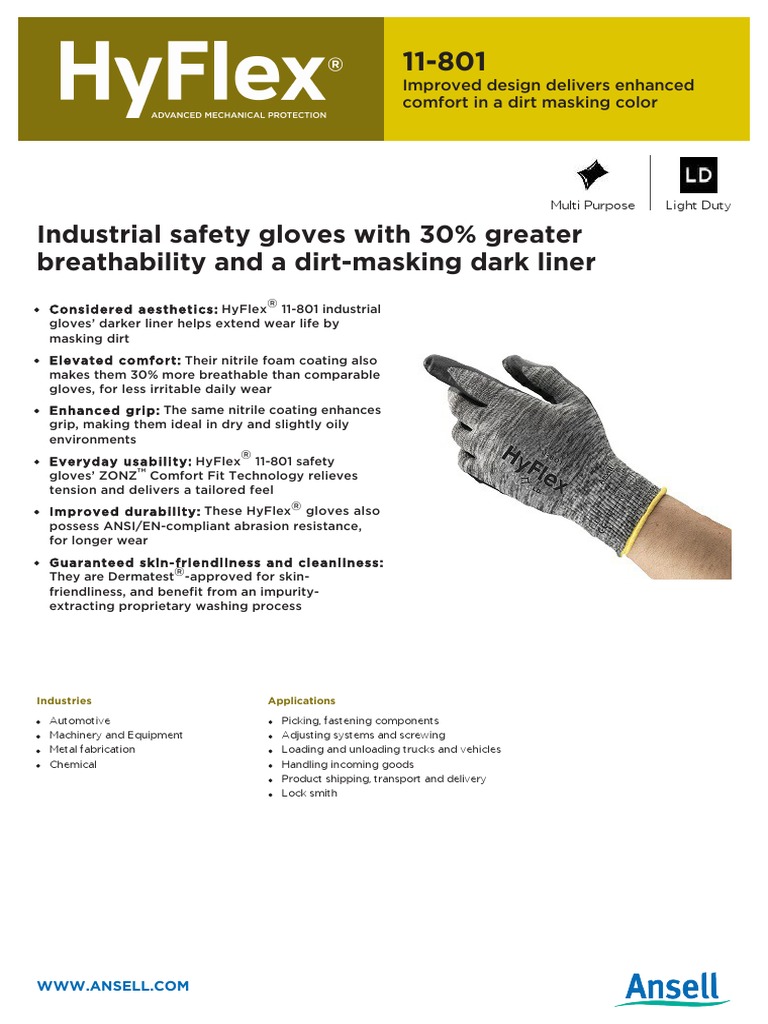 9 Hyflex 11 801 - Pds - Us | PDF