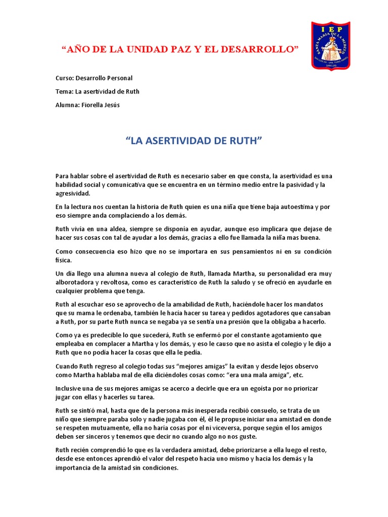 Analisis de Ruth | PDF