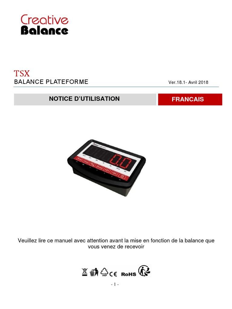 Manuel TSX 2019-Creative-Balance | Descargar gratis PDF | Déchets | Déchet ménager