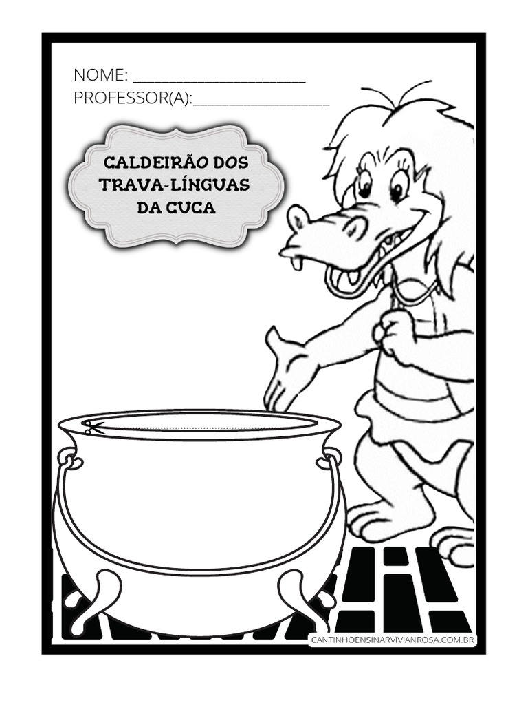 Caldeirao Trava Linguas Da Cuca 1 | PDF | Anfíbio | Sapo