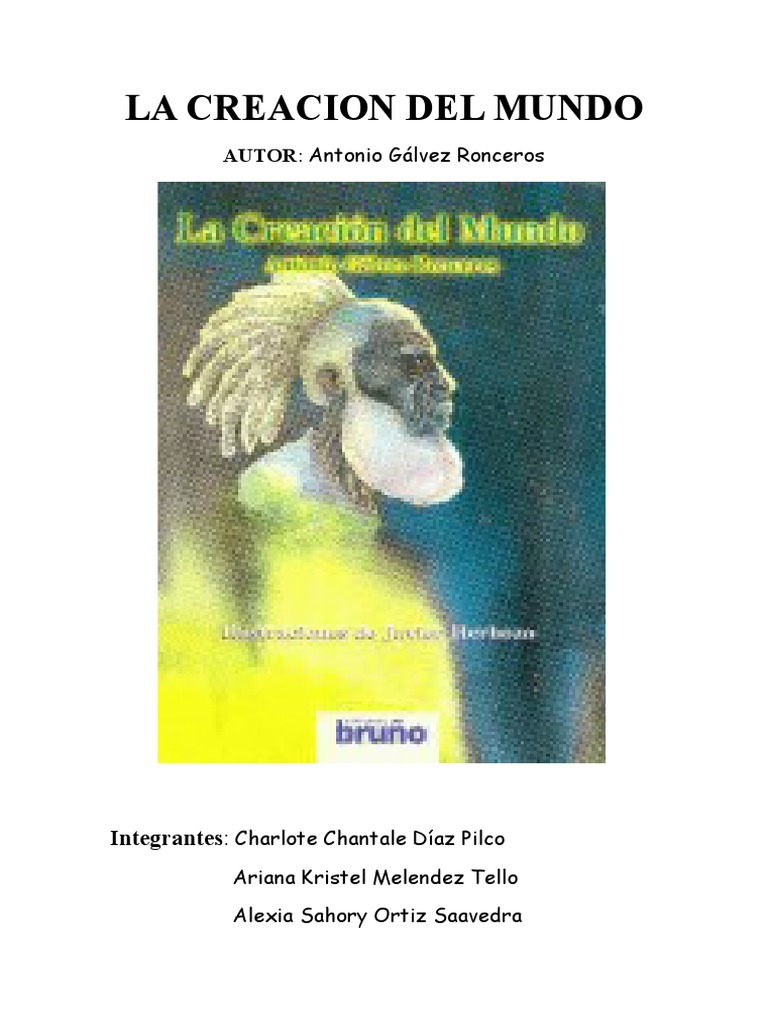 La Creacion Del Mundo | PDF | Narrativa de la creación del Génesis