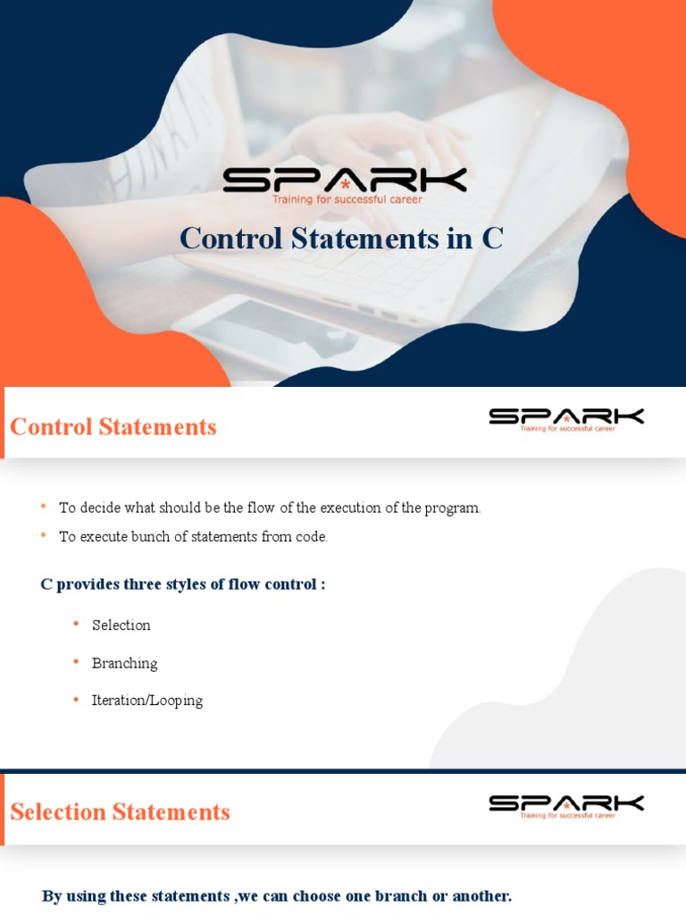 C Programming-Control Statements | PDF | Control Flow | Computer Engineering
