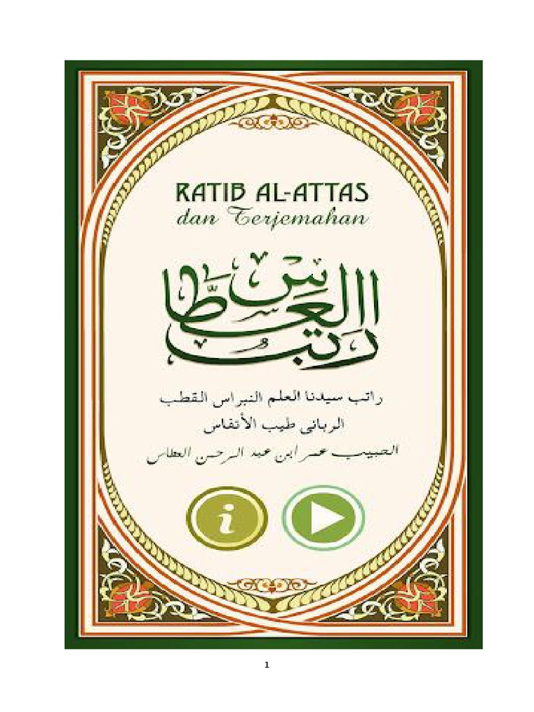 Ratib Al Attas | PDF