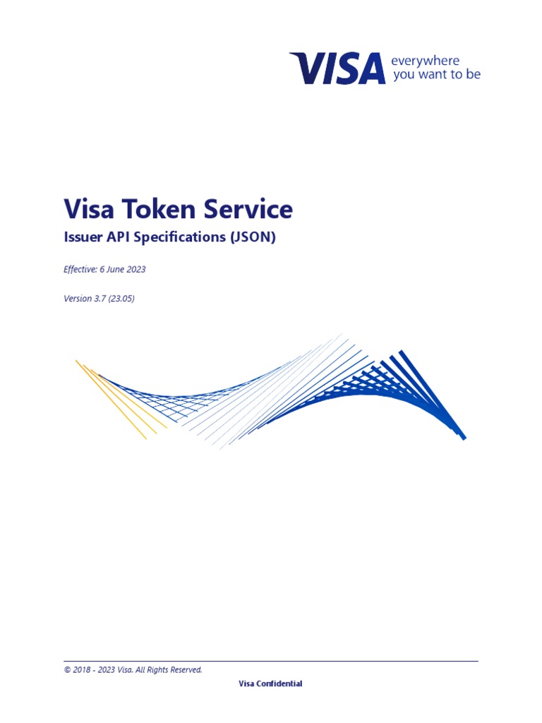 Vts Issuer Api Specifications Download Free Pdf Visa Inc Encryption