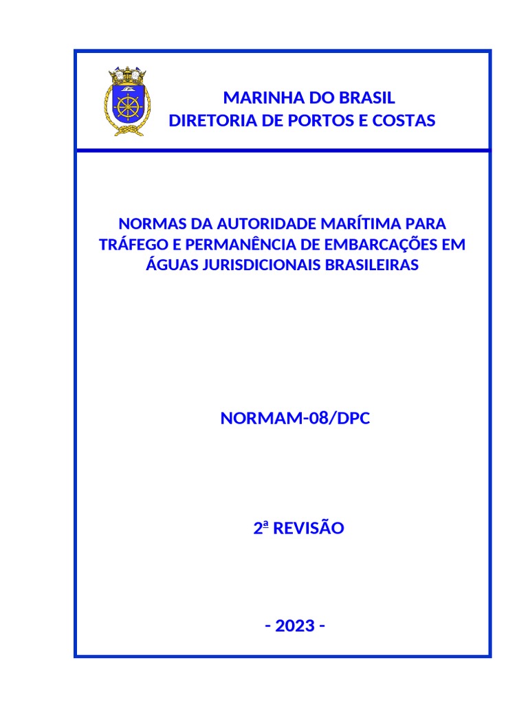 Normam 08 Rev2 | PDF