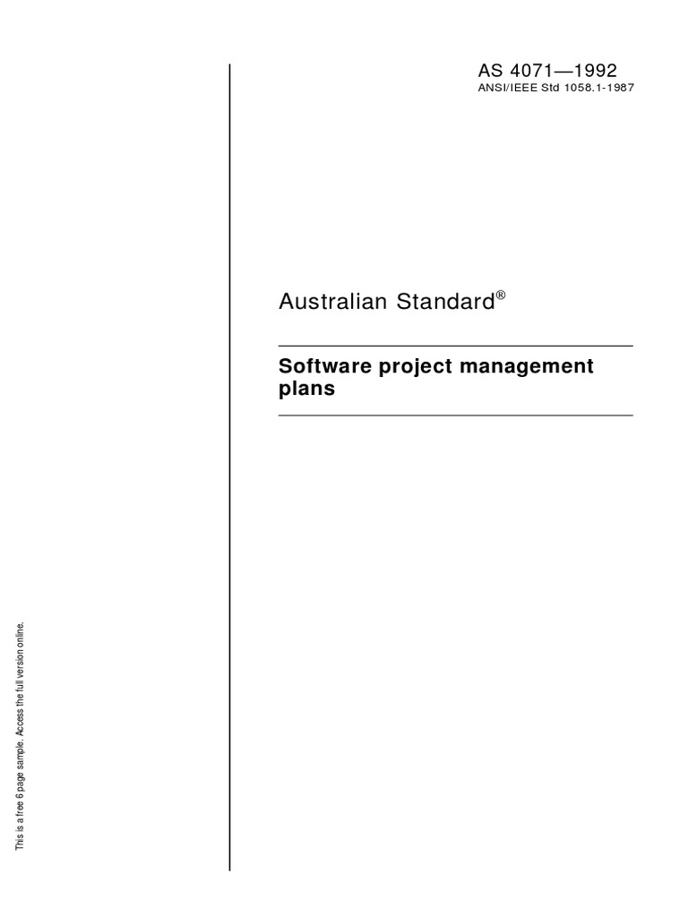 4071-Australian Standard-SPMP | PDF