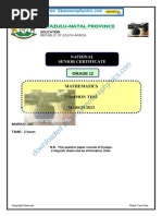 Number Patterns, Sequences and Series Grade 12 Notes - Mathematics ...