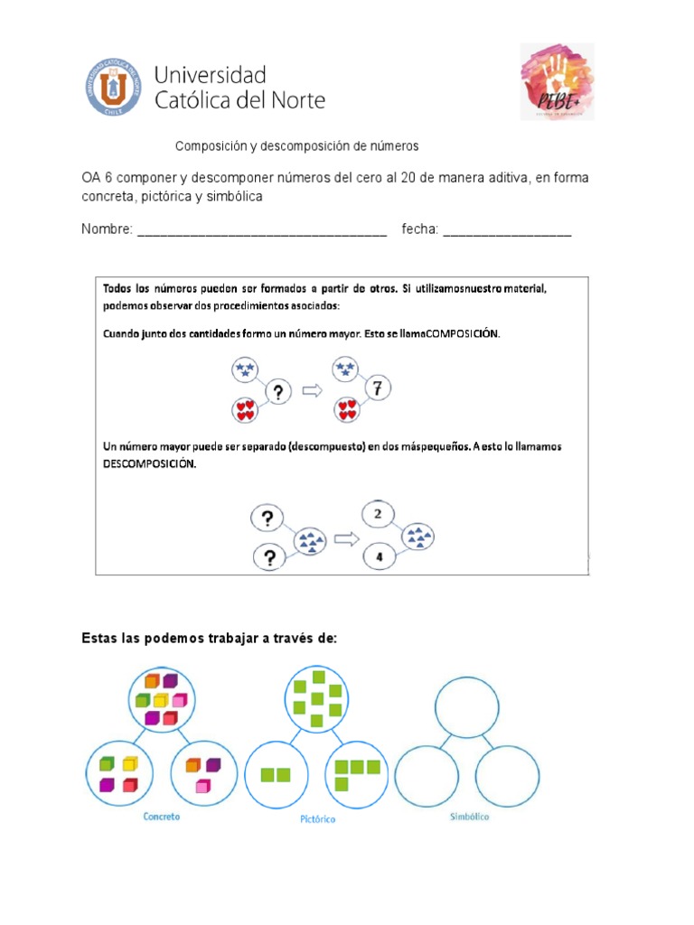 Guia de Repaso para La Prueba Composición y Descomposición | PDF
