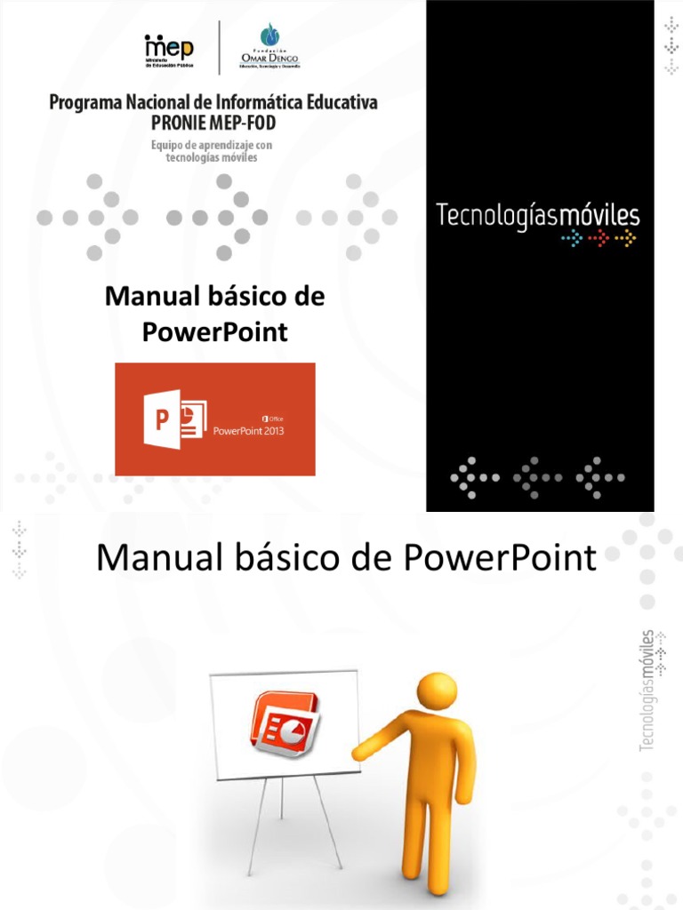 Guía Básica de PowerPoint: Insertar y Animar | PDF