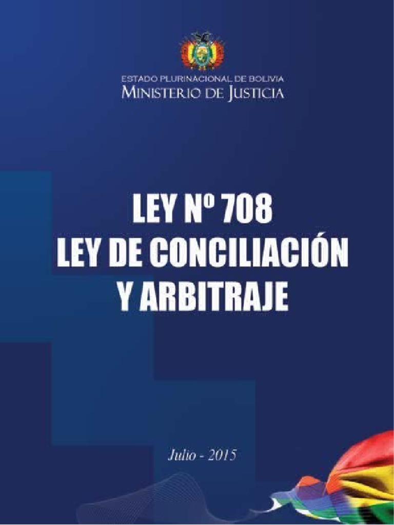 Ley 708 | PDF | Política | Derecho