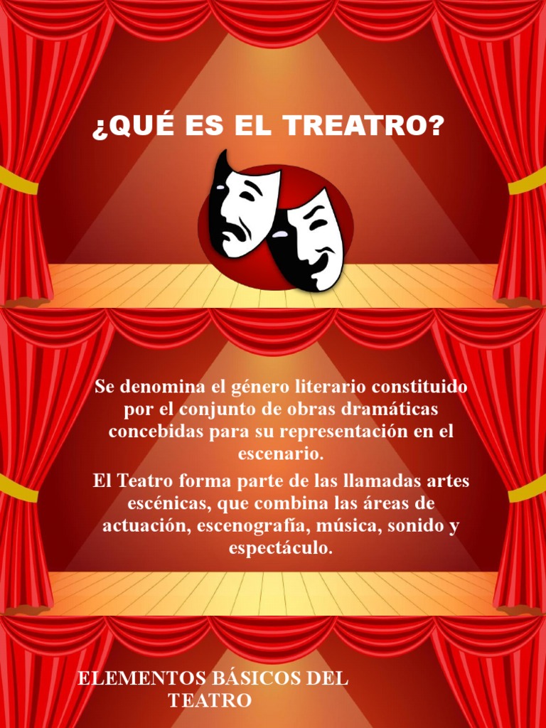 El Teatro y Sus Partes | PDF