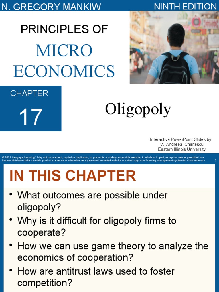 CH 17 Principles - Oligopoly | PDF
