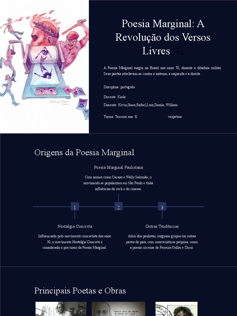 Poesia Marginal | PDF