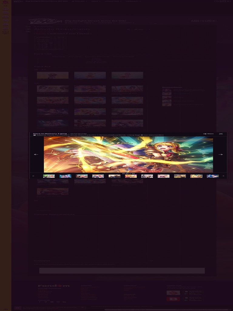 Aimoto RinkuCards Dig Delight Direct Drive DJ Wiki Fandom 3 | PDF | World Wide Web | Internet & Web