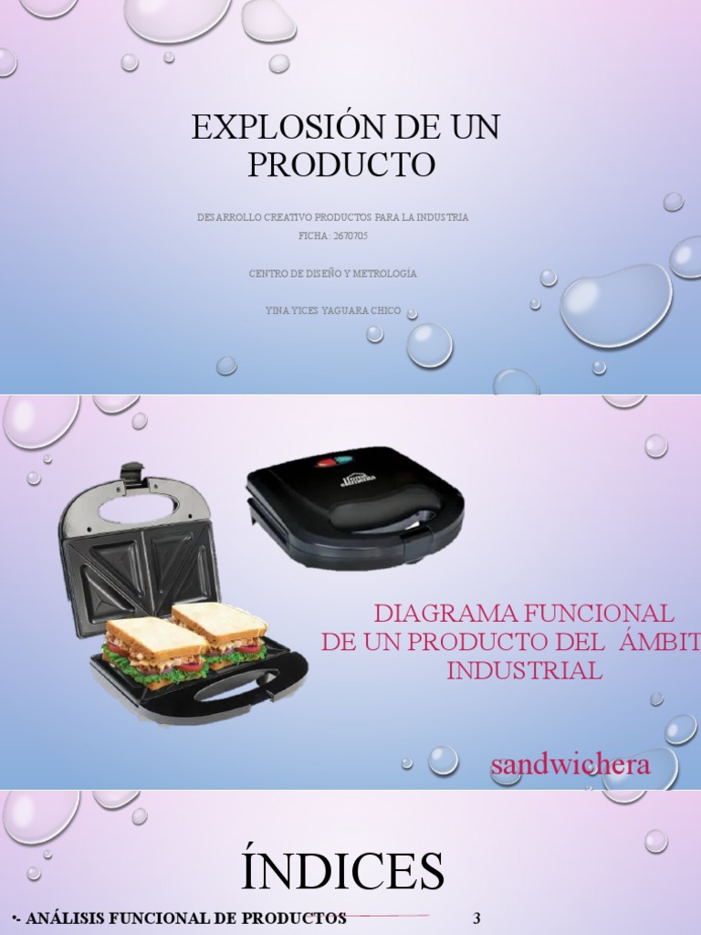 Explosión de Un Producto | PDF