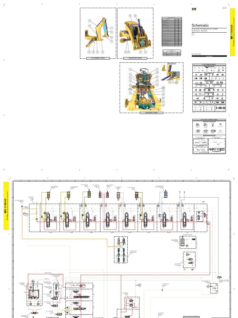 Plano Hidraulico 416 l9p01003 | PDF