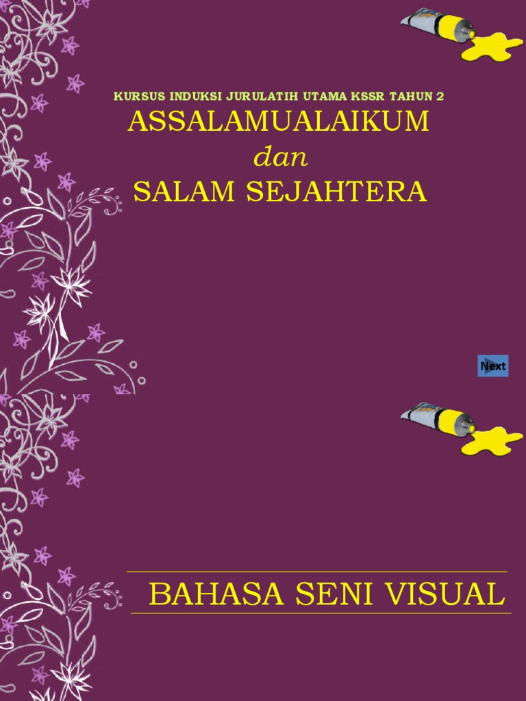 Bahasa Seni Visual | PDF
