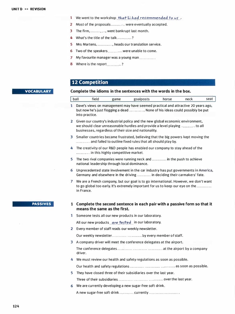 Market Leader 3ed Intermediate Course Book | PDF