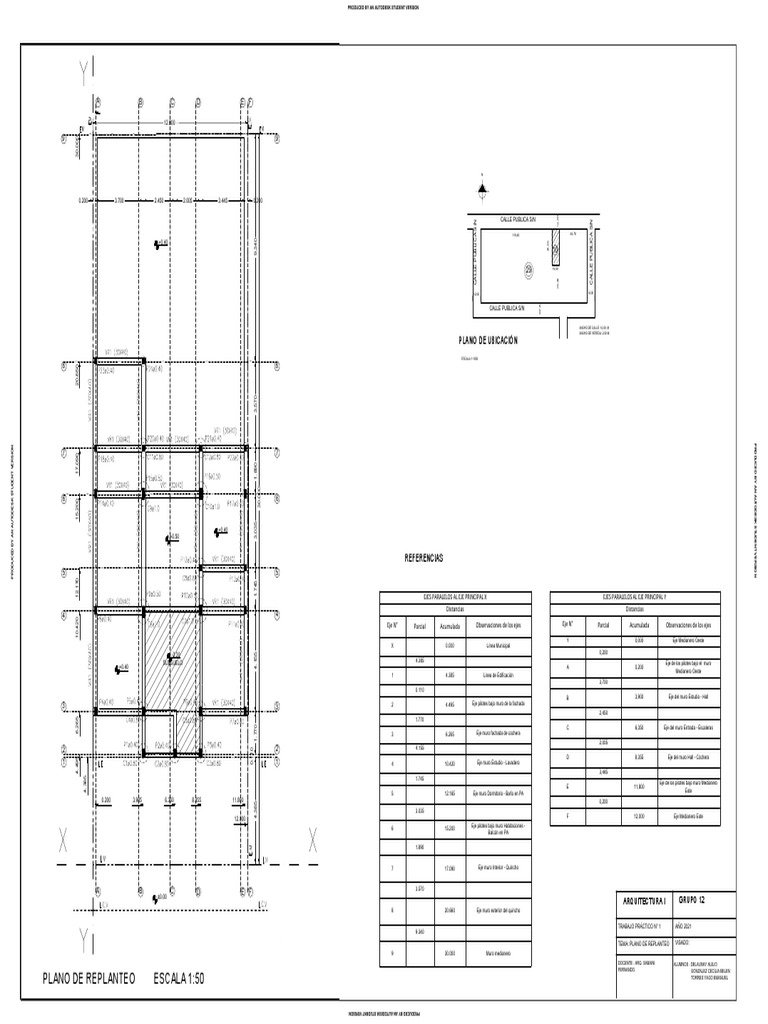 Plano de Replanteo | PDF