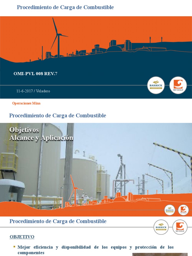 Procedimiento de Carga de Combustible en Mina | PDF