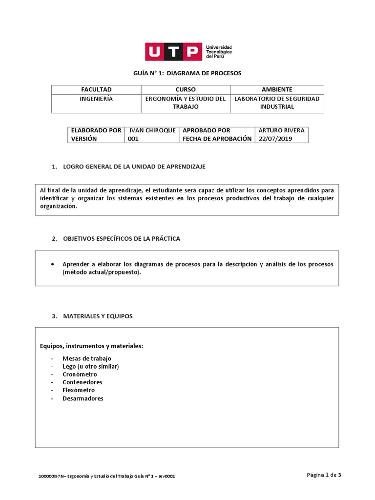 100000i97n-Guia N°1-Diagrama de Procesos - Final | PDF