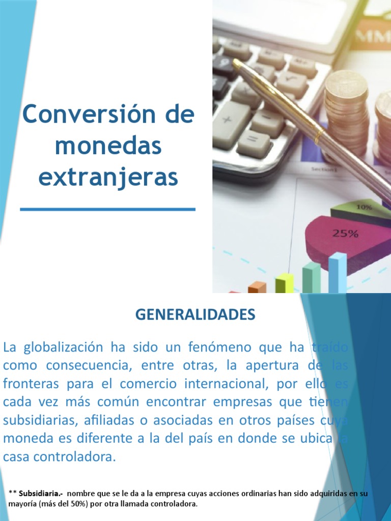 Conversión de Monedas en Finanzas Empresariales | PDF