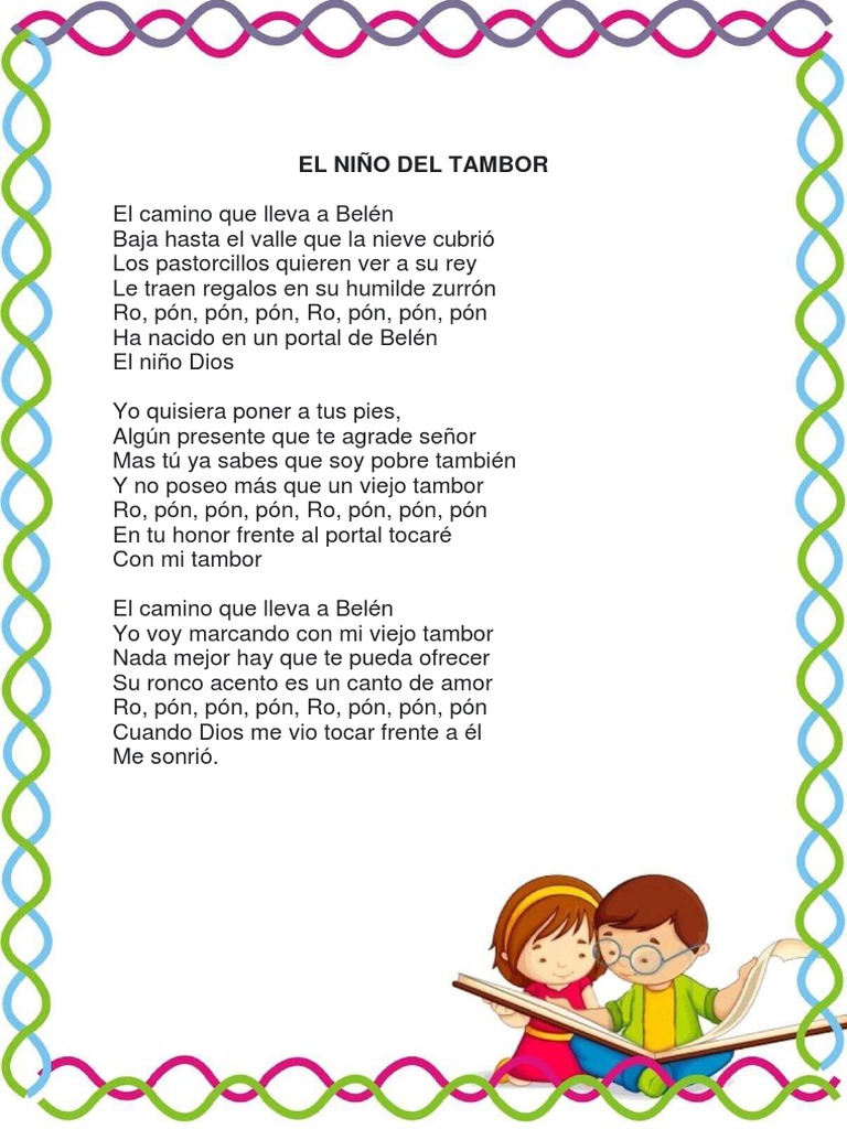 El Niño Del Tambor Letra | PDF