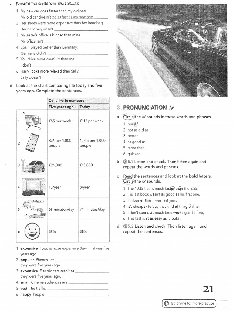 Extra English Practice | PDF