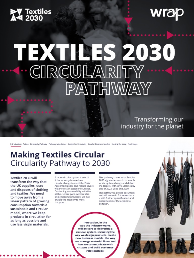 Textiles 2030 Circularity Pathway | PDF