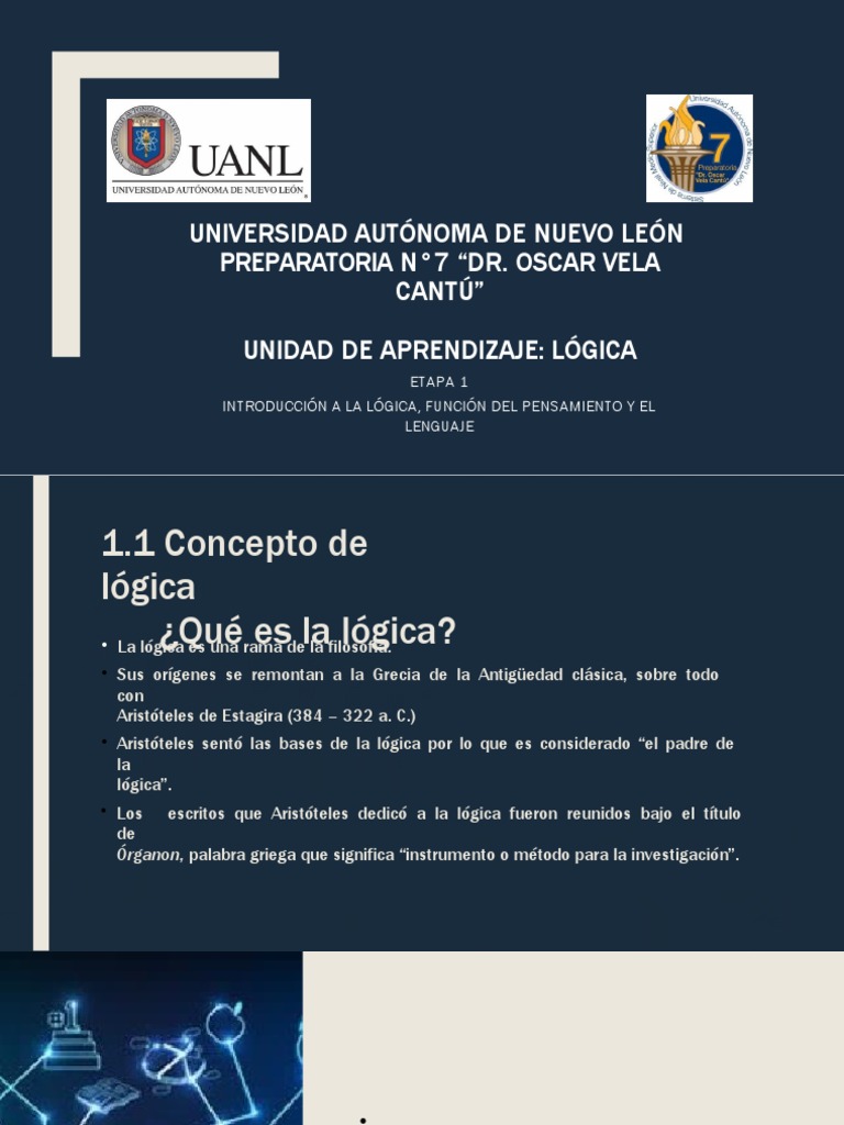 ETAPA 1-Presentación-Lógica | PDF