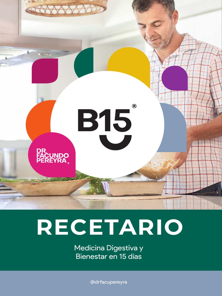 RECETARIO B15 Oficial | PDF | Panes | Té