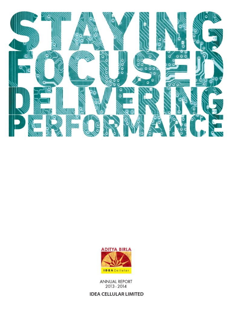 Idea Cellular Limited | PDF | Mobile Broadband | 4 G