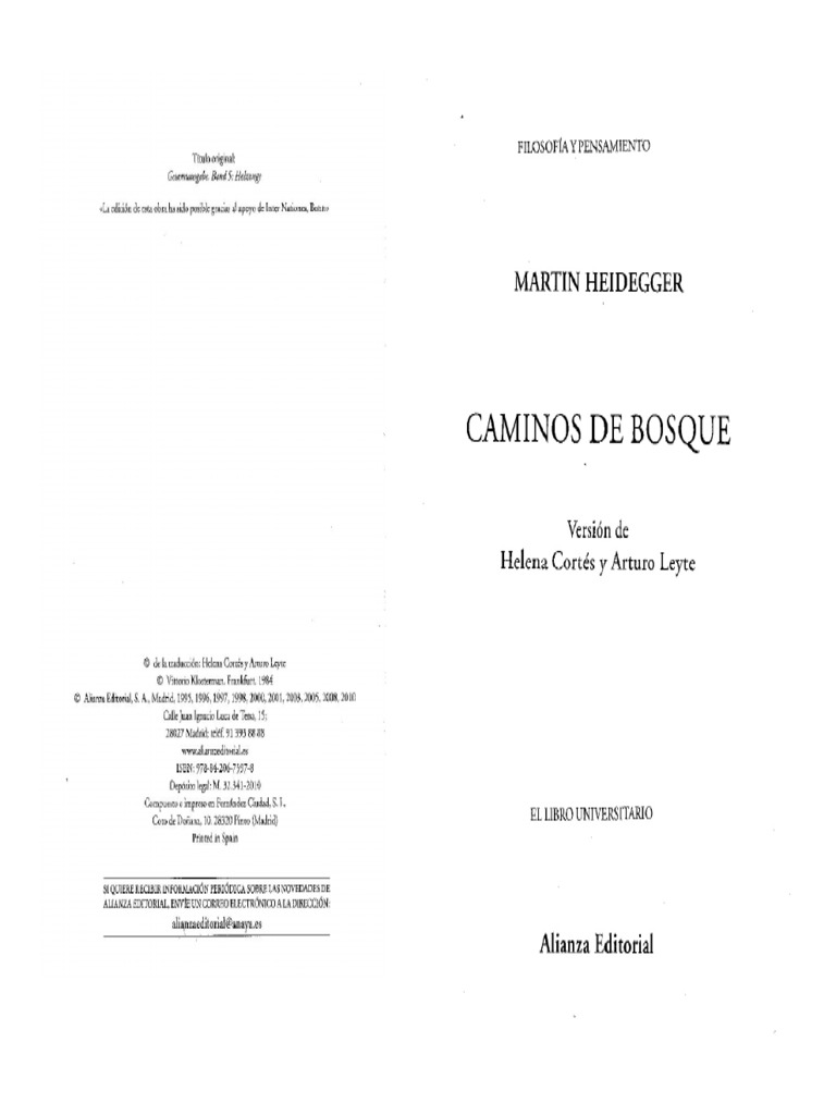 1 Heidegger, M. - El Origen de La Obra de Arte (Selección) | PDF