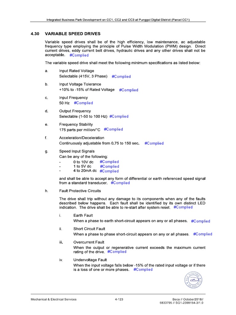 VSD Complete Submittal | PDF