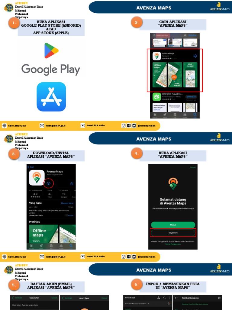 Modul Tutorial Avenza Maps | PDF