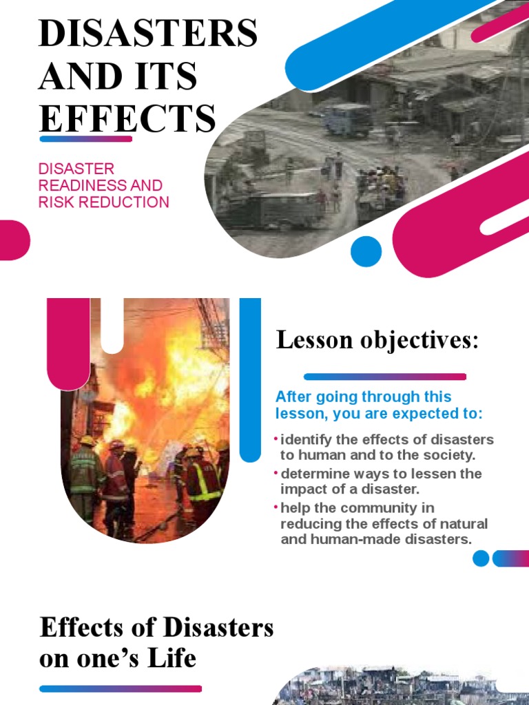 Disaster and Its Effects - Lesson 3 | PDF | Wellness | Science ...