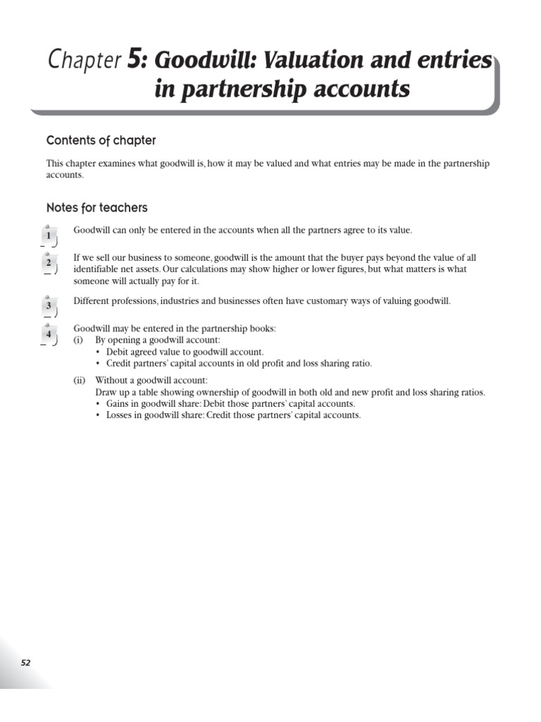 MT2 Ch05 | PDF | Goodwill (Accounting) | Debits And Credits