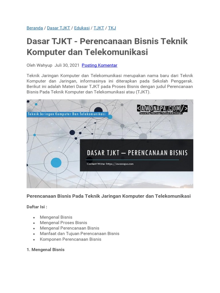 Perencanaan Proses Bisnis Dan Perencanaan Bisnis | PDF | Bisnis ...