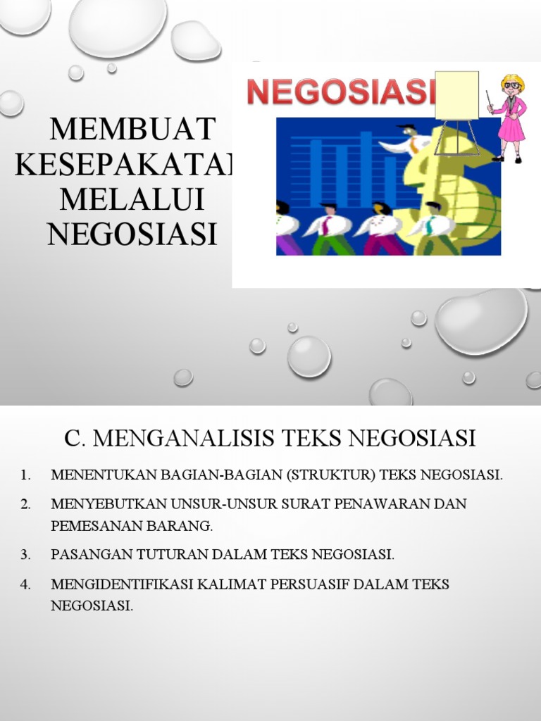 Membuat Kesepakatan Melalui Negosiasi Pdf