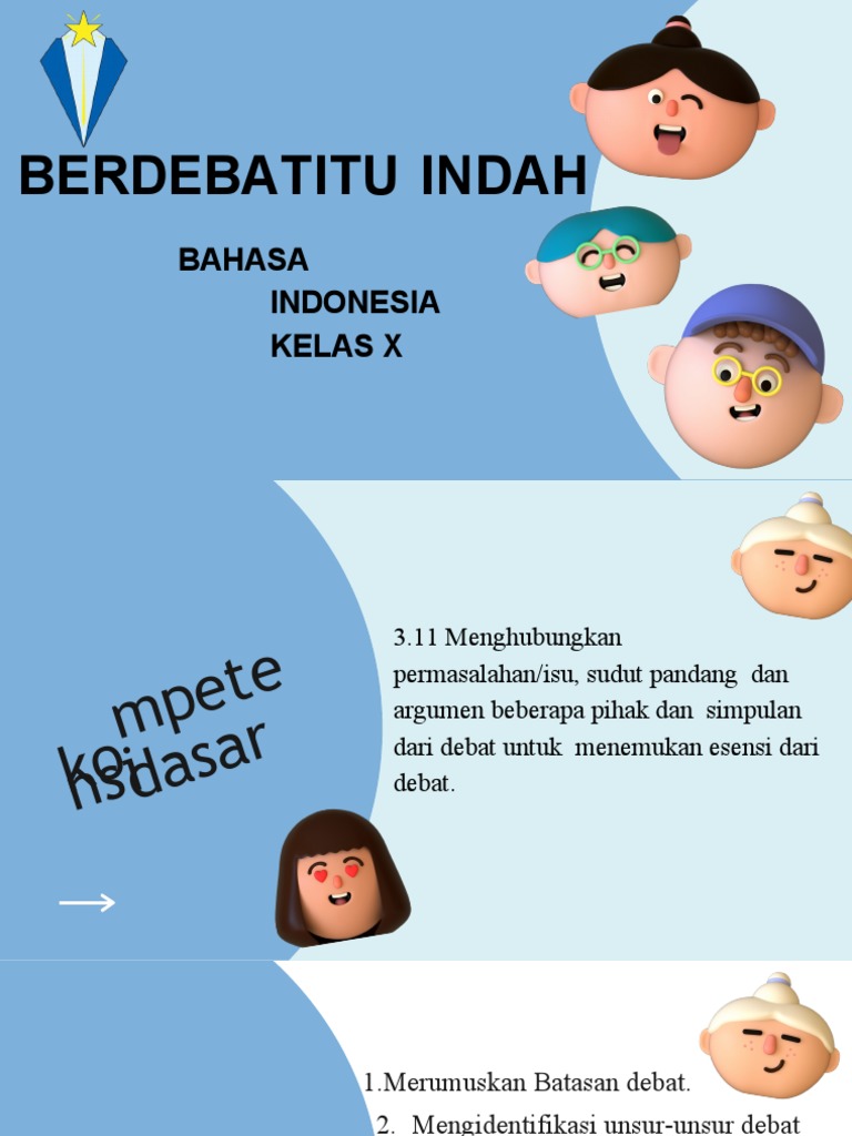 Unsur dan Tata Cara Debat Kelas X | PDF
