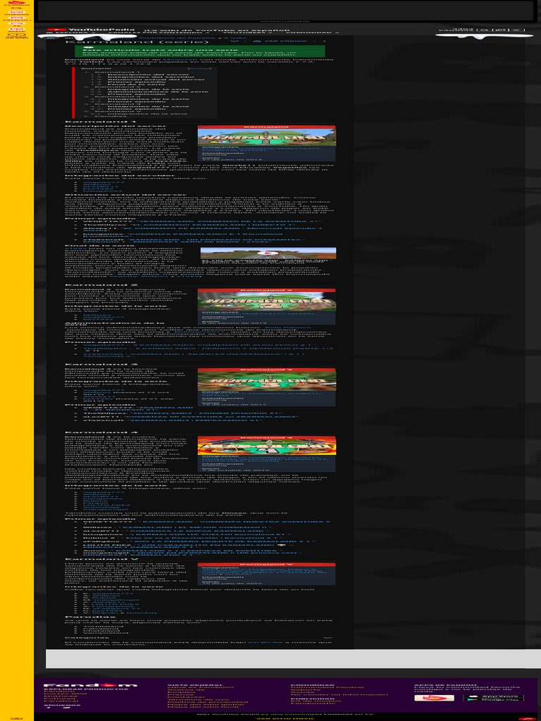 Karmaland Serie Wiki Youtube Pedia Fandom Pdf Minecraft Wiki