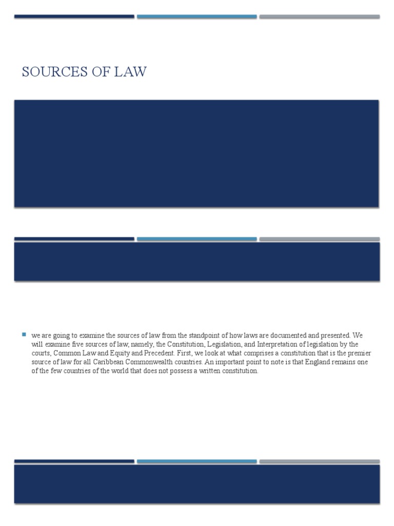 Caribbean Legal Framework Guide | PDF