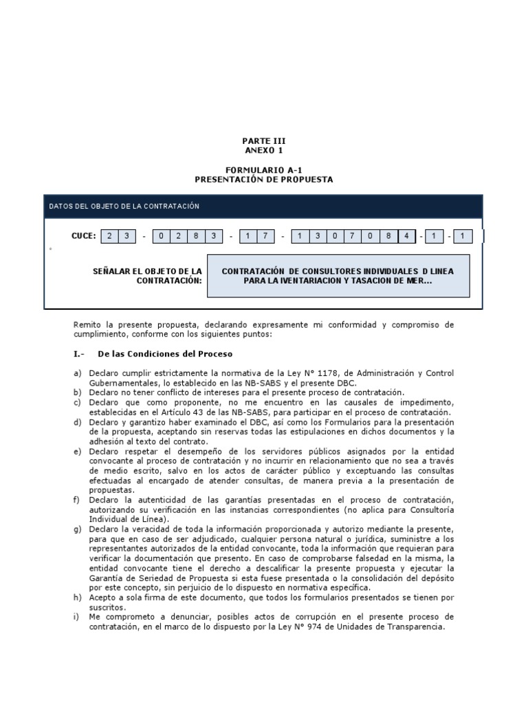 Formulario Sicoes | PDF