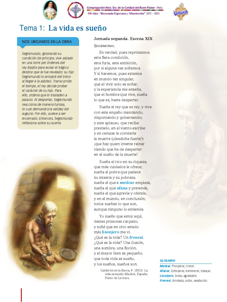 Tema 1 La Vida Es Sueno | PDF