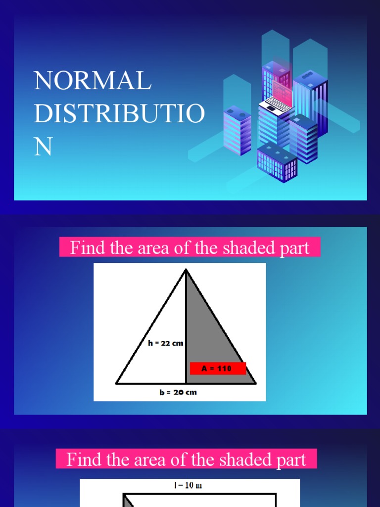 Lesson 3.4-Normal Distribution | PDF | Normal Distribution | Standard Deviation